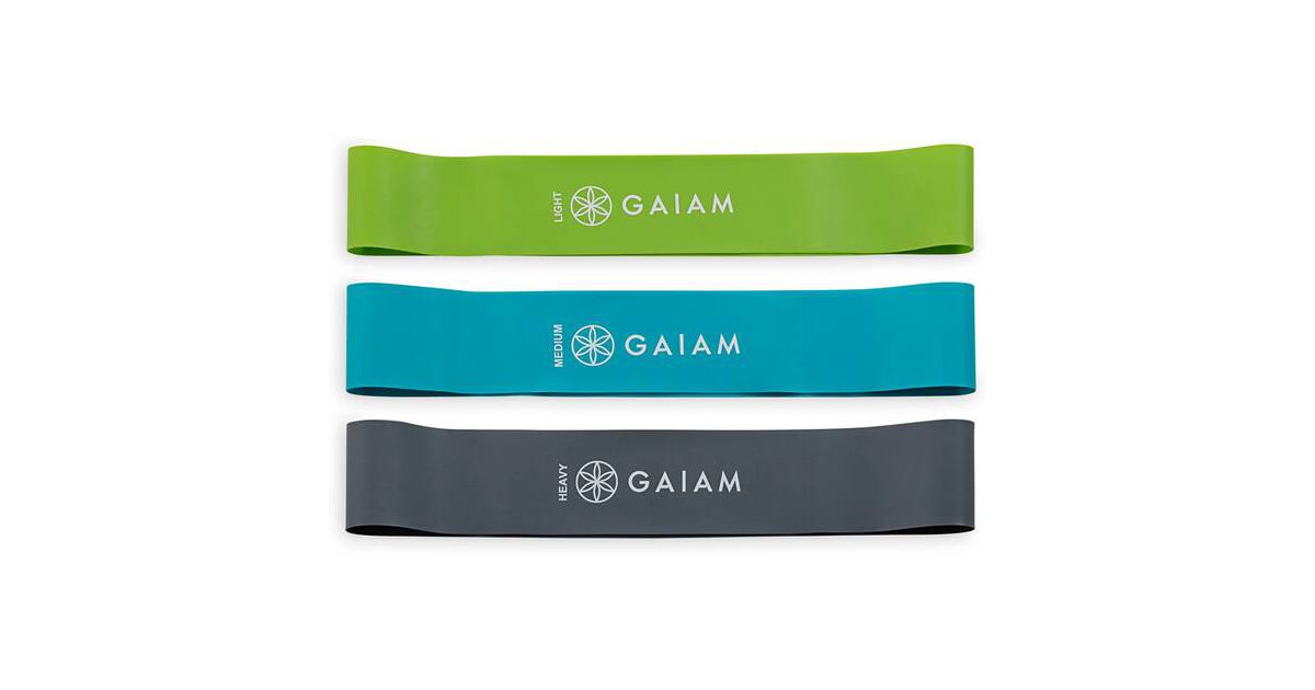 Gaiam Kleingerät RESTORE MINI BAND KIT 3-PACK