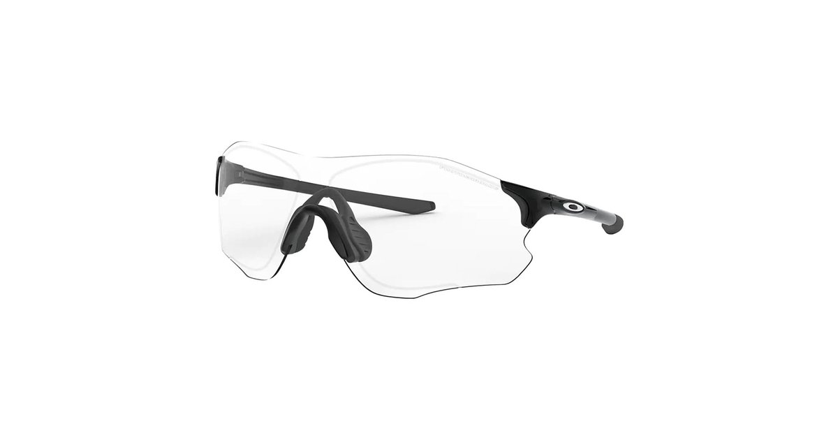 Oakley EVZero Path Polished Black/Clear/Black Photochromic Iridium