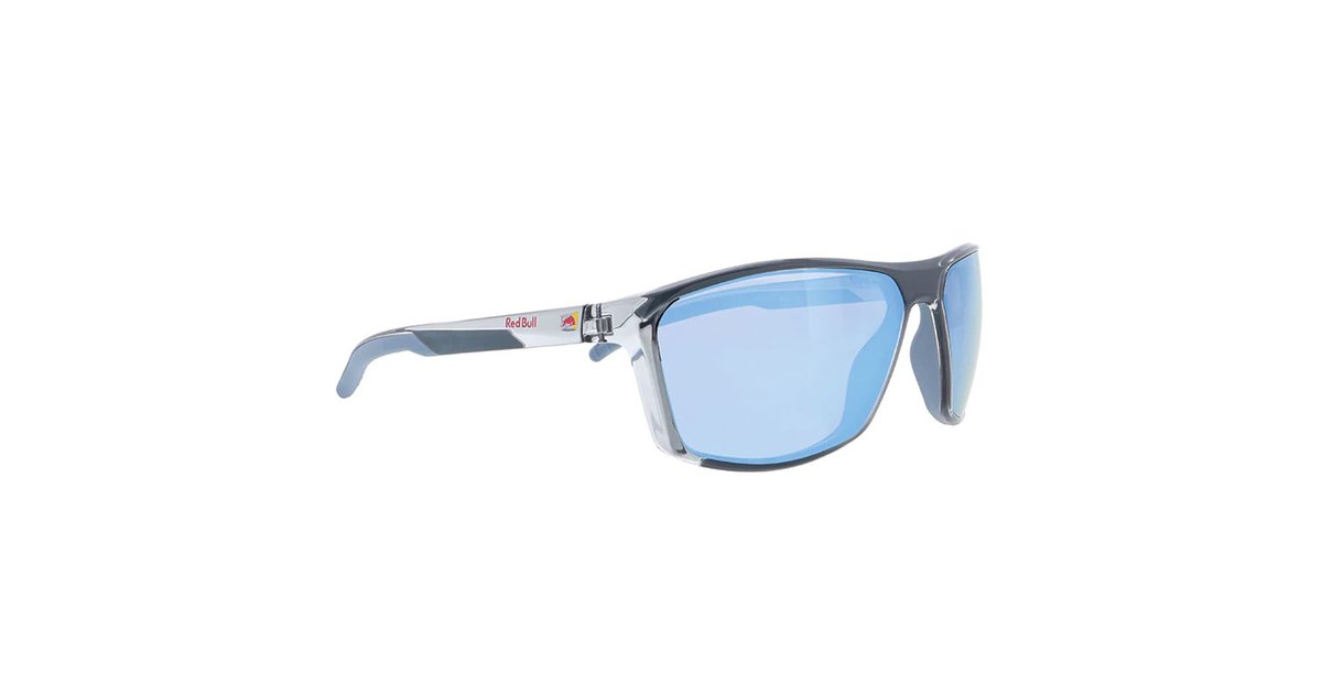 Red Bull SPECT Eyewear Raze Shiny XTal Light Grey/Smoke Ice Blue Mirro