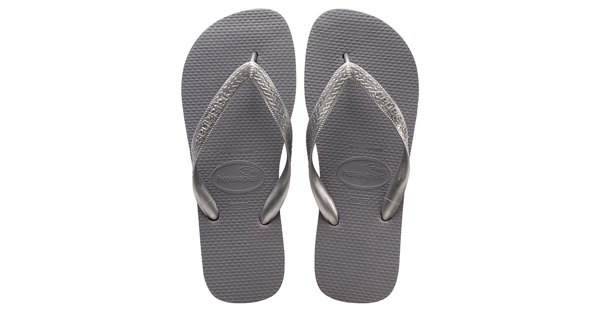 Havaianas Top Tiras Flip Steel Grey Flops