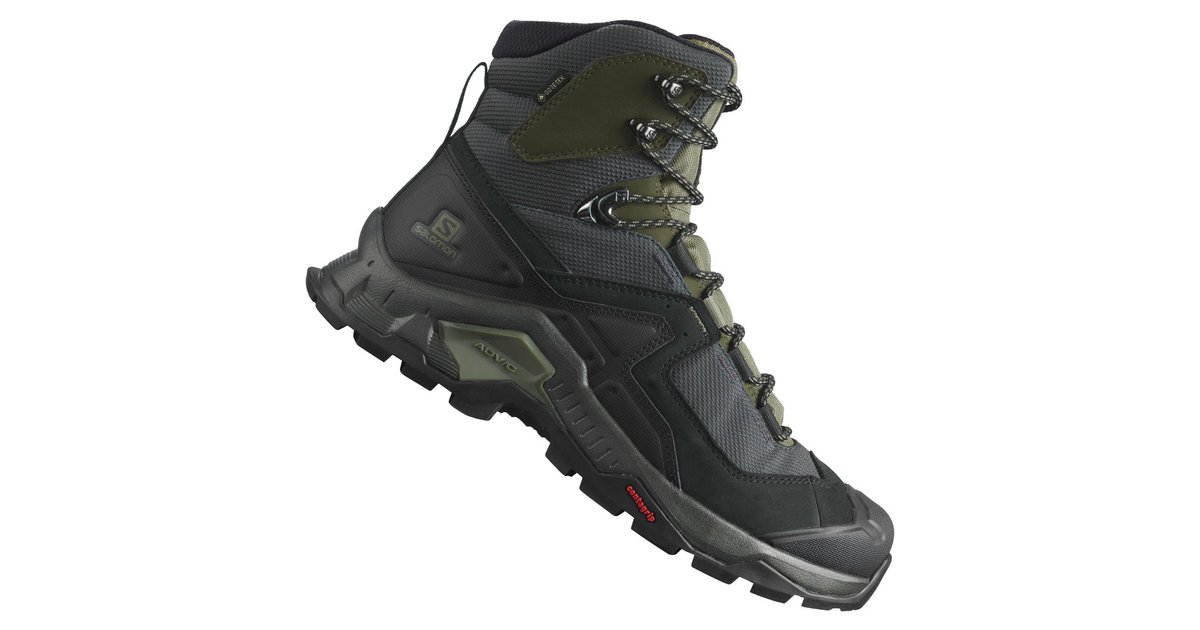 Salomon Quest Element GTX Black/Deep Lichen Green/Olive Night