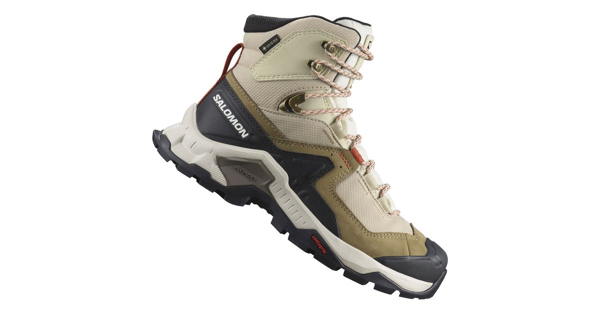Salomon Quest Element GTX W Safari/Vanilla Sky/Mecca Orange