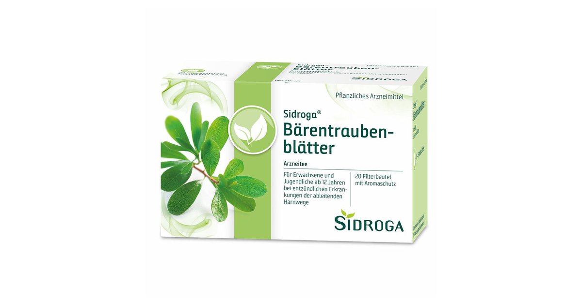 Sidroga Sidroga® Bärentraubenblättertee