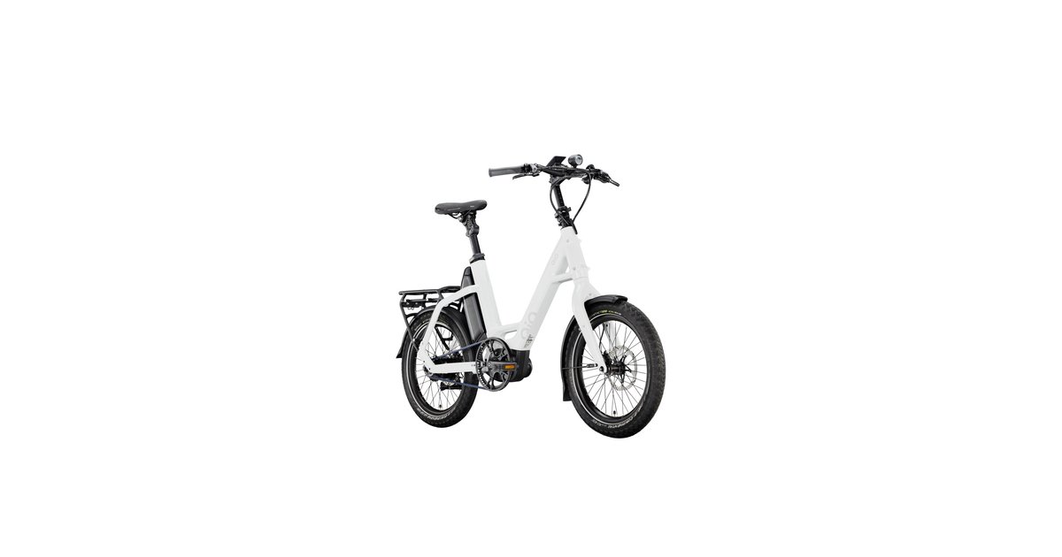 Qio Eins P-R Rohloff 20 Pedelec E-Bike Compact Fahrrad weiß 2024 E-Bikes