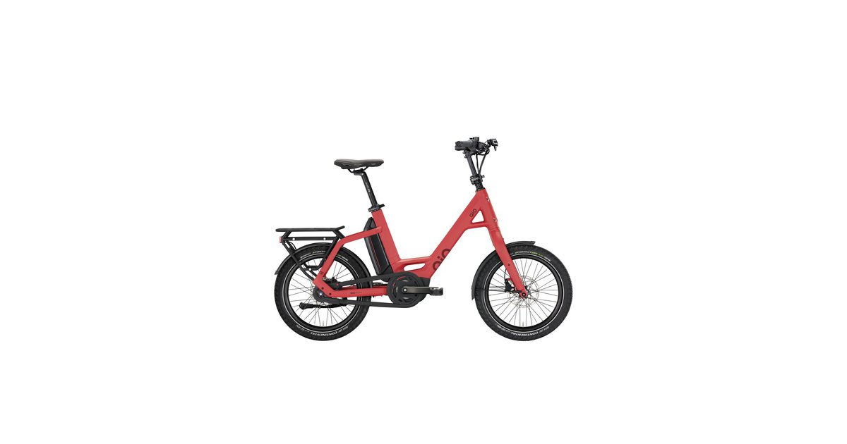 Qio Eins P-R Rohloff 20 Pedelec E-Bike Compact Fahrrad matt rot 2024 E ...