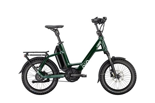 Qio Eins X P-E Enviolo 20 Pedelec E-Bike Compact Fahrrad forest grün ...