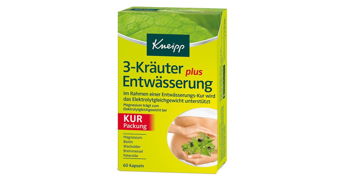 Kneipp Kneipp® 3-Kräuter Entwässerung