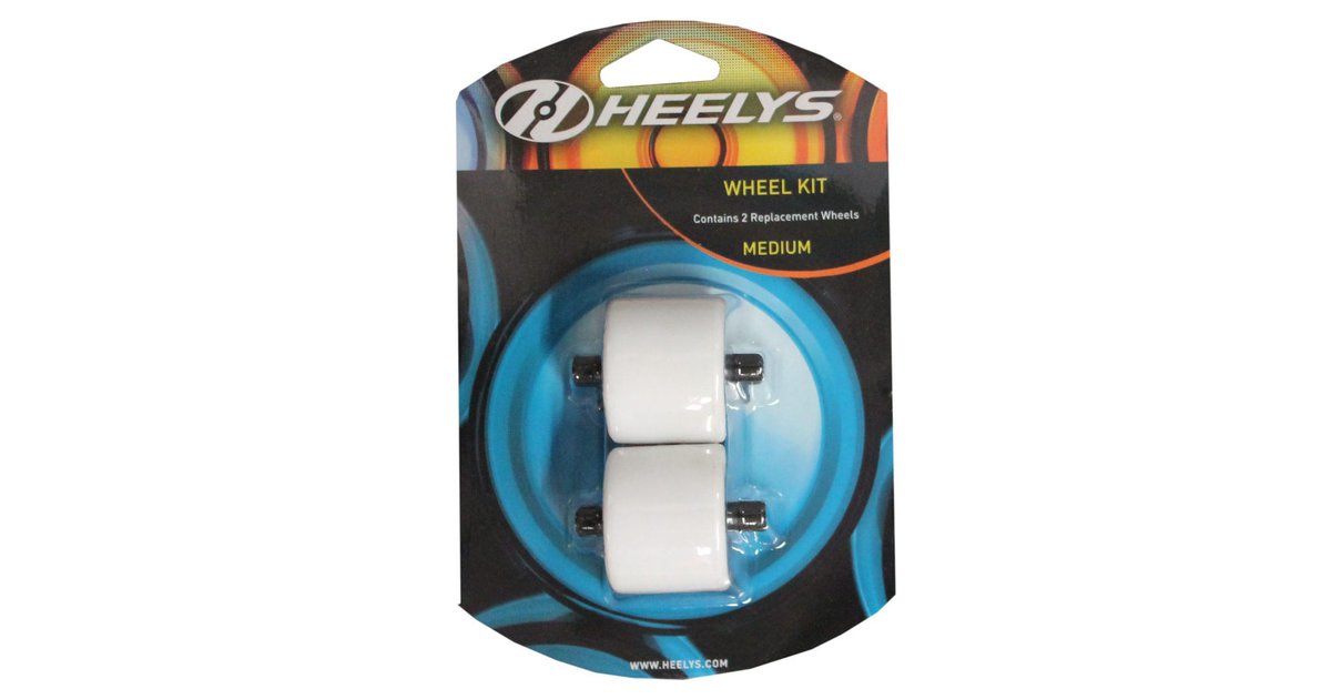 Heelys Wheel Kit Fats Wheels Ersatzrollen White