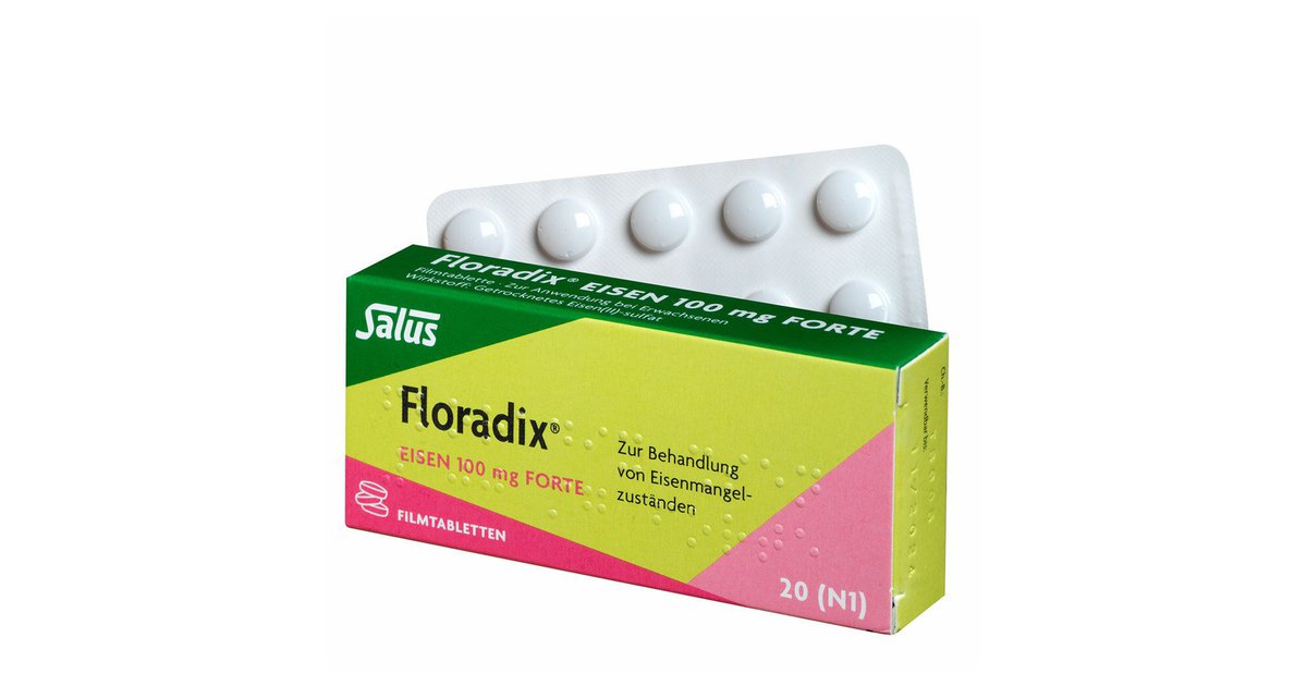 Floradix Floradix® Eisen 100 mg Forte
