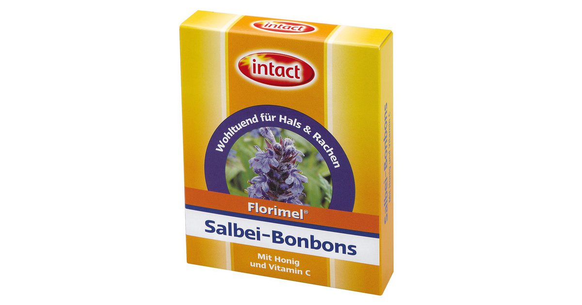 Intact Florimel Salbei Bonbons mit Honig und Vitamin C