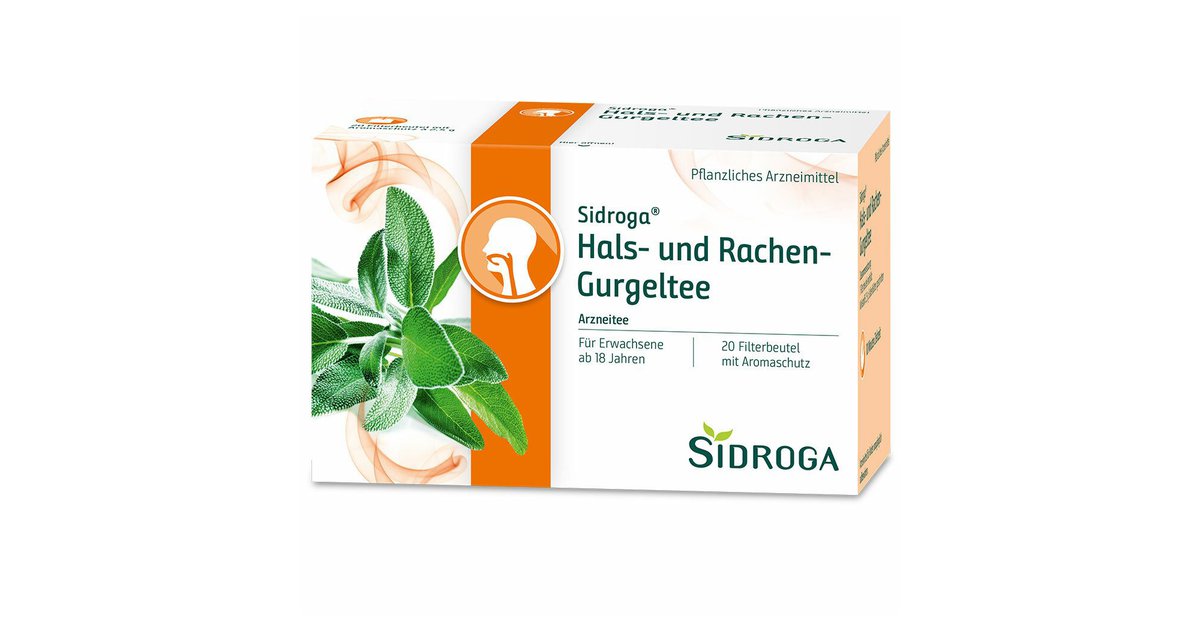 Sidroga Sidroga® Hals- und Rachen- Gurgeltee