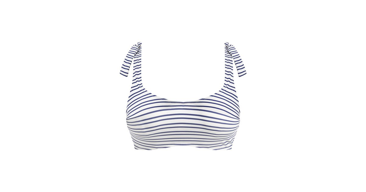 Freya Freya Bralette-Bikini, Schleife, für Damen, blau, 75G