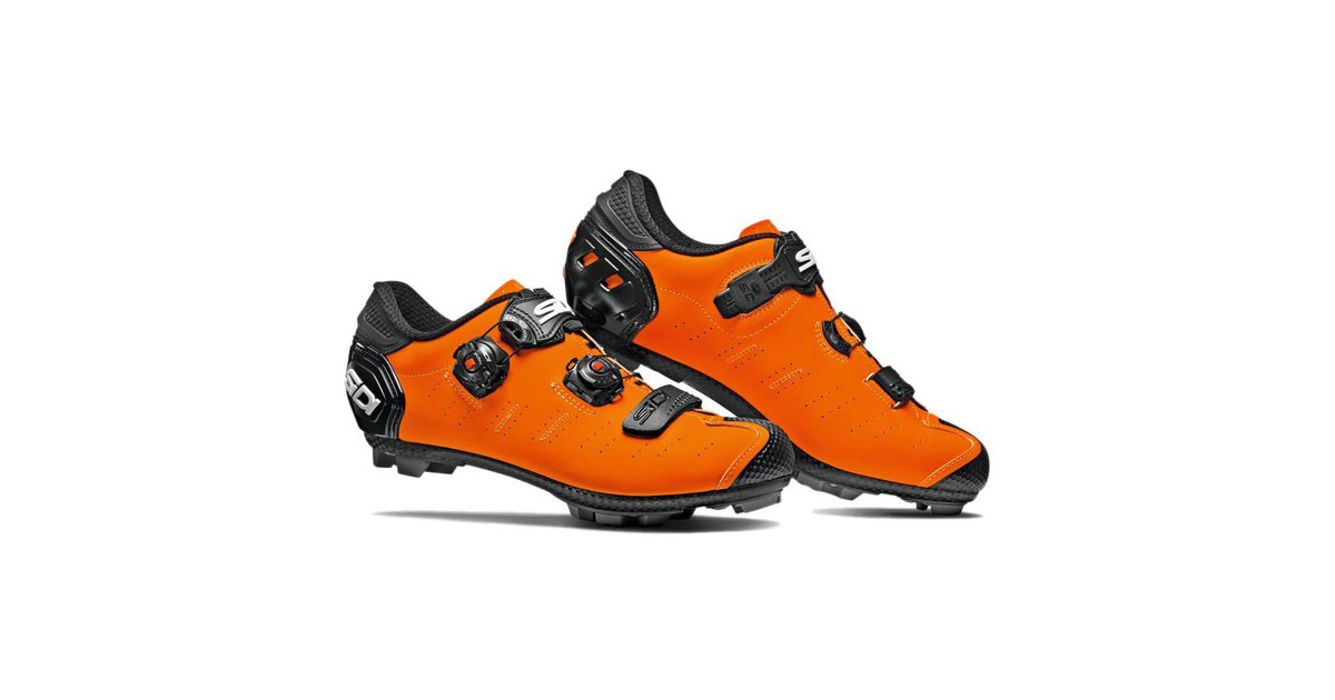 Sidi Dragon 5 Mtb Shoes Orange EU 42 Mann
