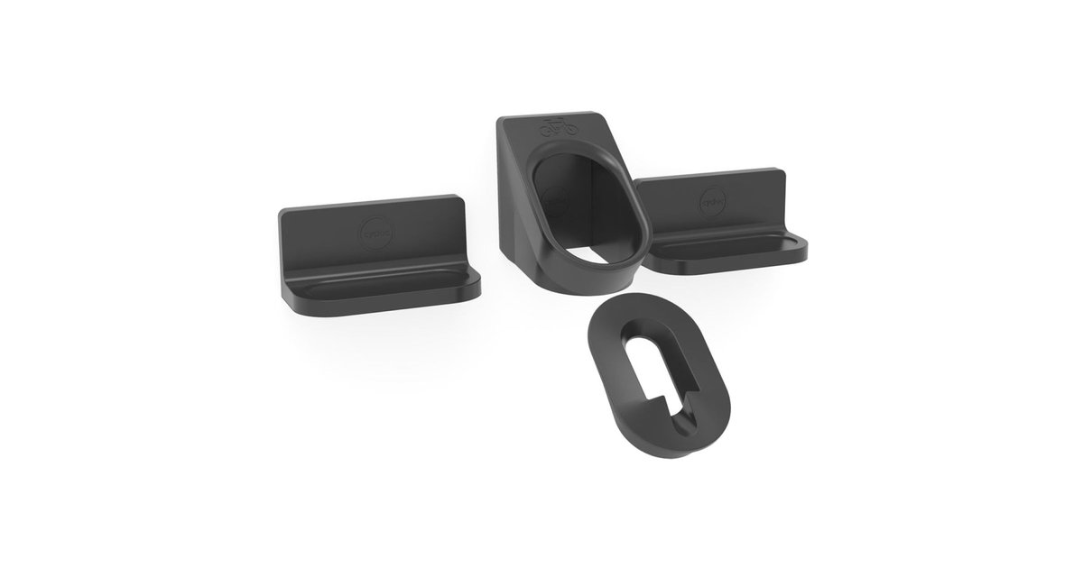 Cycloc Super Hero Fahrrad-Wandhalterung - Black