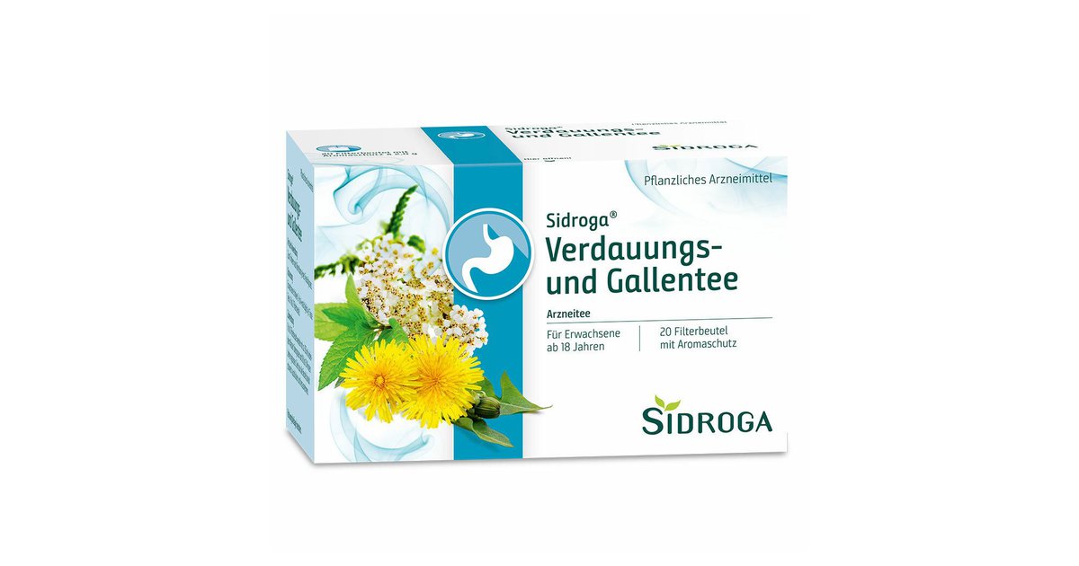 Sidroga Sidroga® Verdauungs- und Gallentee