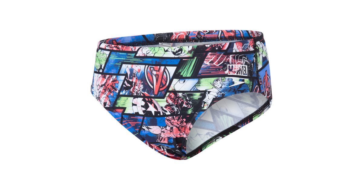 Speedo Marvel Avengers Allover Brief - Badeslips