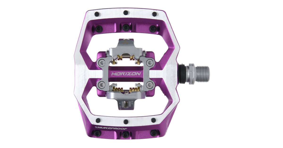 NUKEPROOF Horizon CL CrMo DH Pedale - Purple