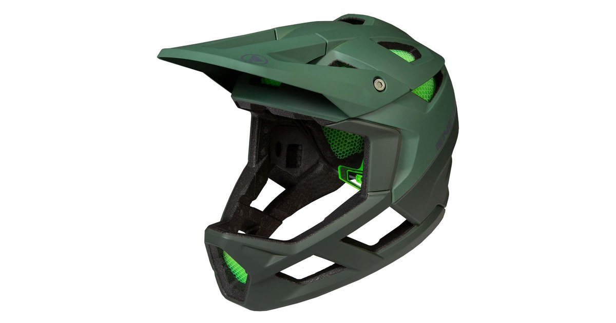 Endura MT500 Full Face Helm - Forest Green