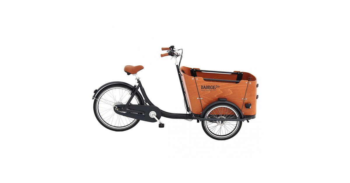 Babboe Go Mountain 500 Wh schwarz