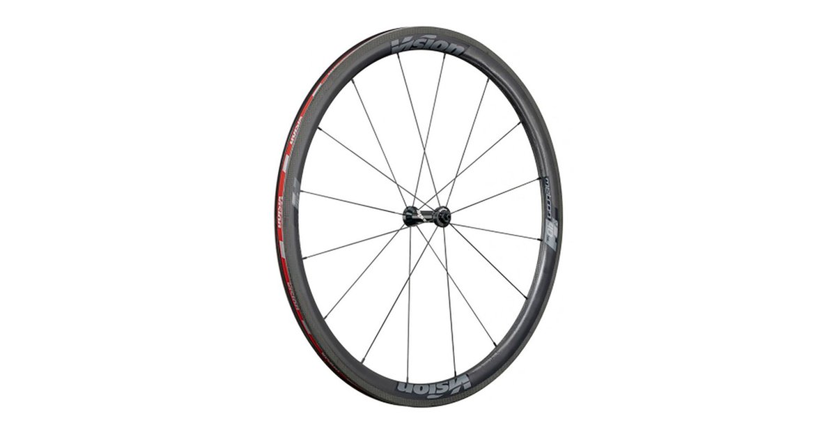 Vision Metron 40 Sl Tubeless Road Wheel Set Schwarz 9 x 100 9 x 130 mm ...