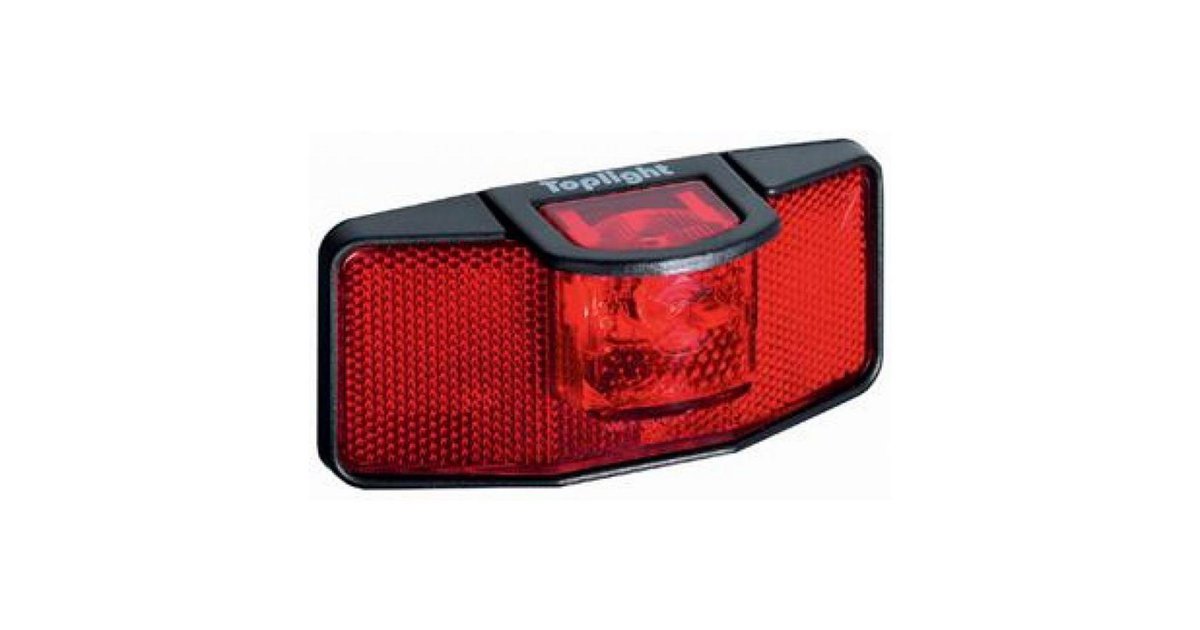 Busch&muller Toplight 80 Mm Rear Light Rot