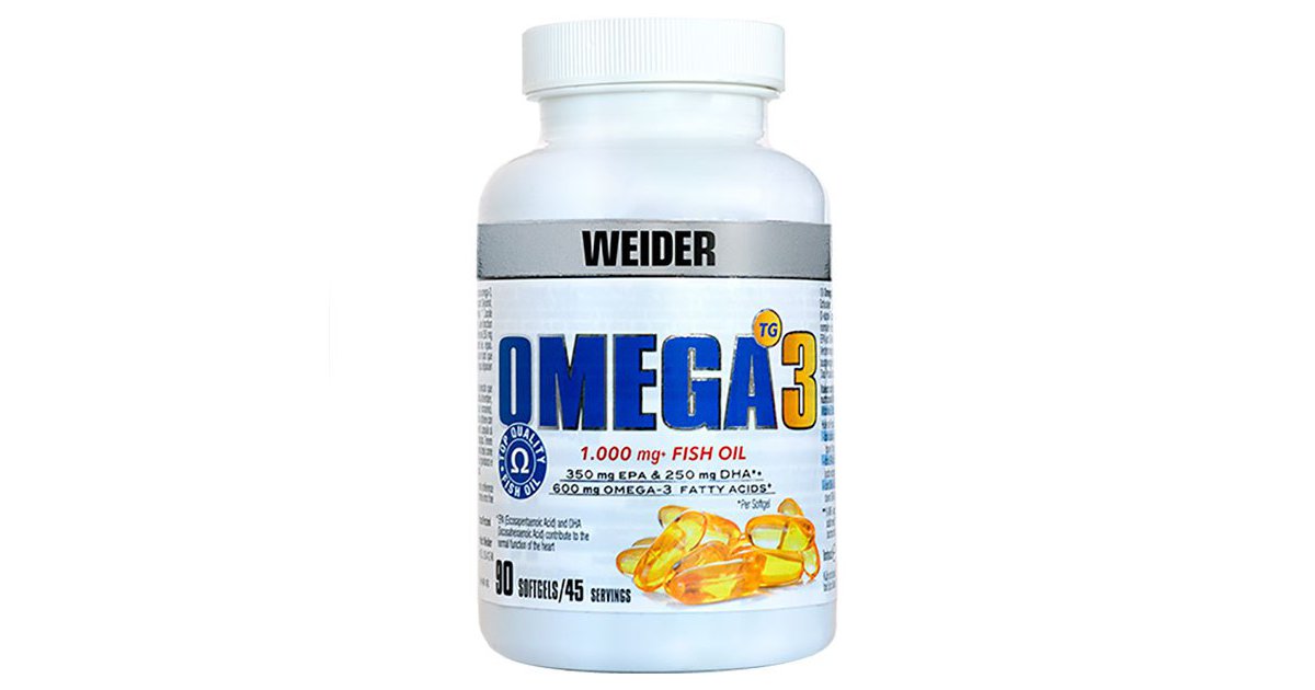 Weider Omega 3 90 Units Neutral Flavour Weiß