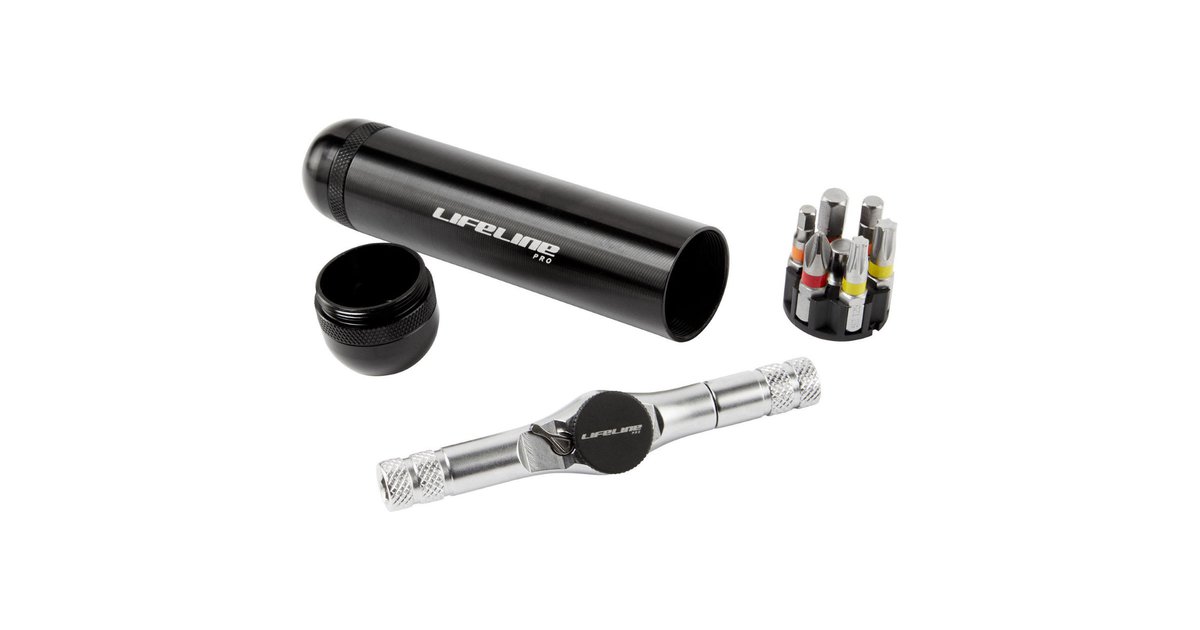 Lifeline X-Tools Pro Ratschenschlüsselset mit Behälter - Silver