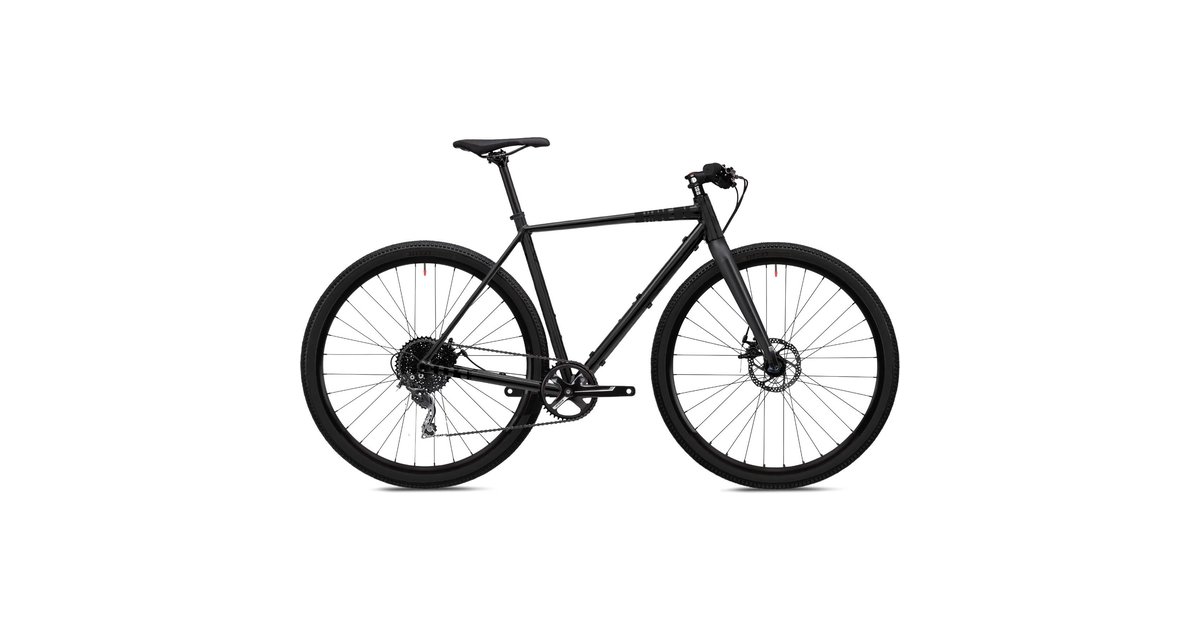 Octane One Gridd Flat Gravelbike (2022) - Black