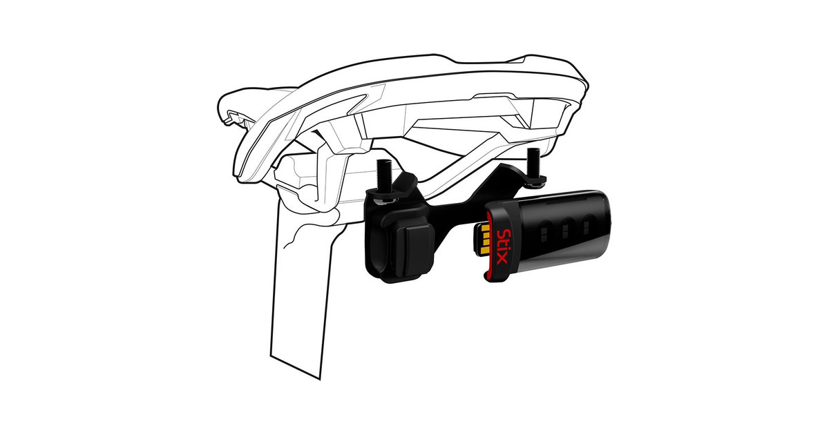 Specialized Stix Saddle Mount Schwarz