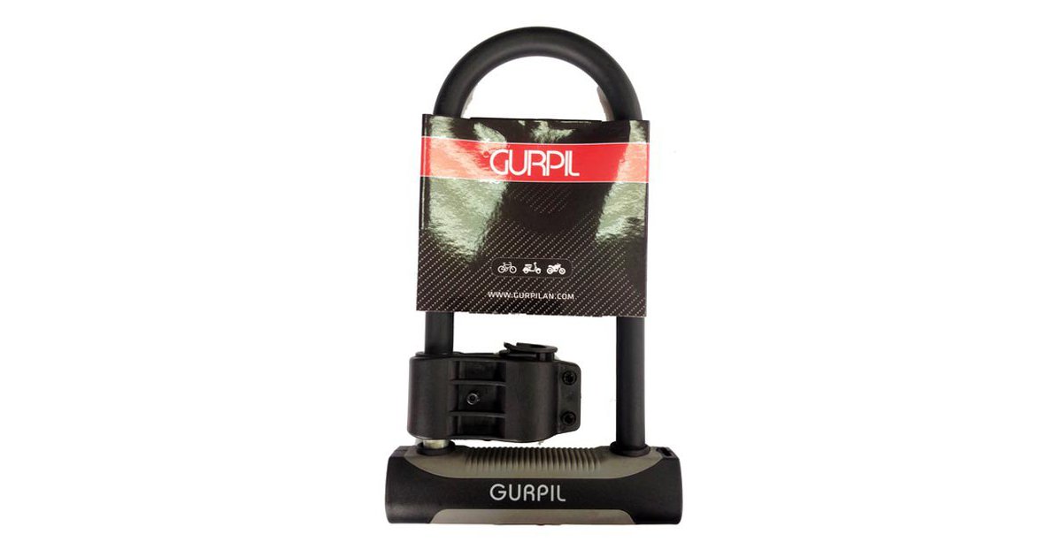 Gurpil Fork U-lock Schwarz 16 x 180 x 320 mm