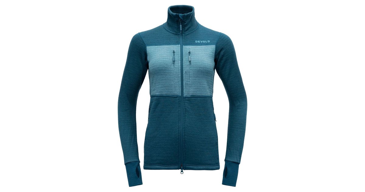 Devold Damen Egga Grid Merino Jacke