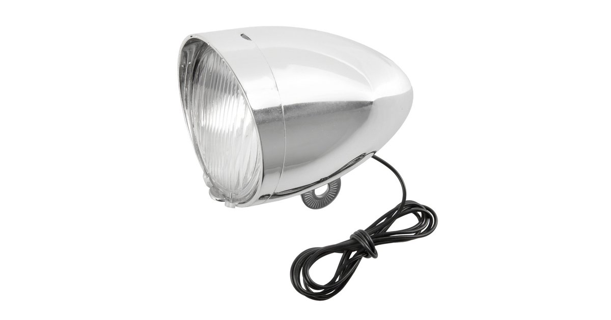 An Lun Plastic Dynamo Front Light Silber