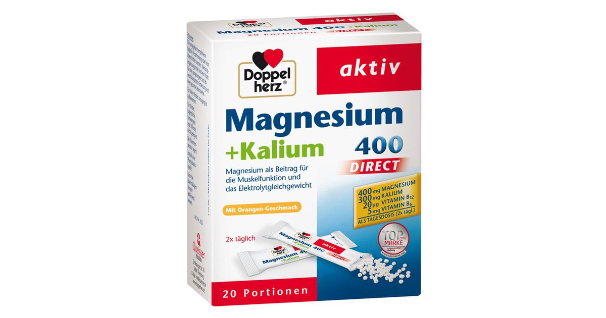 Doppelherz Doppelherz® aktiv Magnesium + Kalium Direct