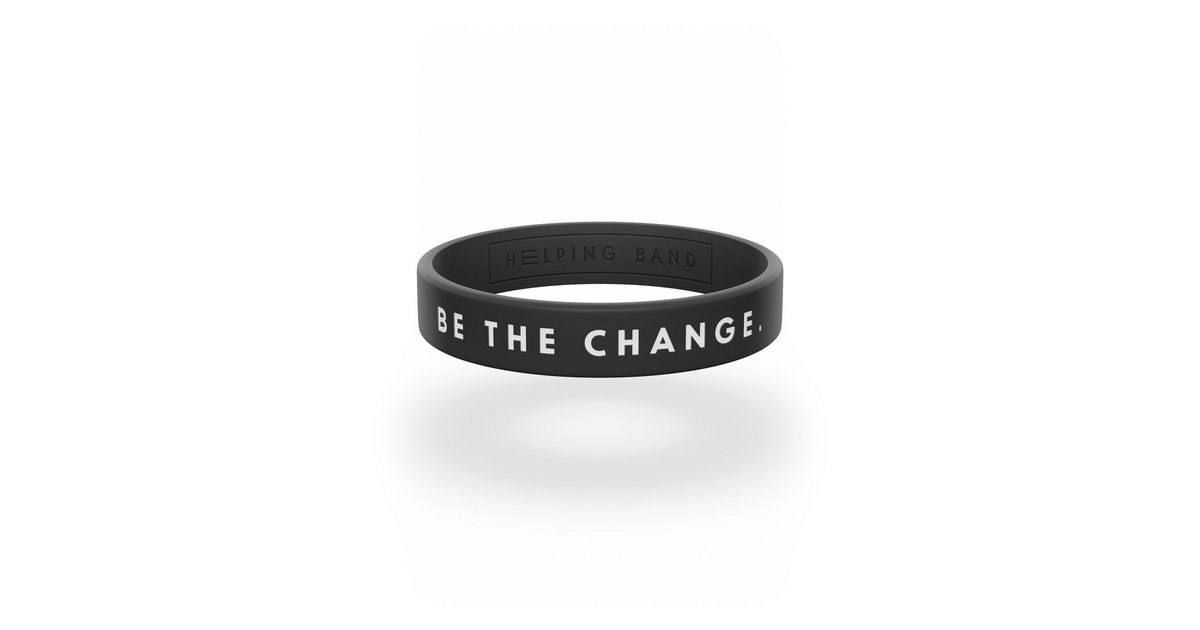 Helping Band Be the Change Armband