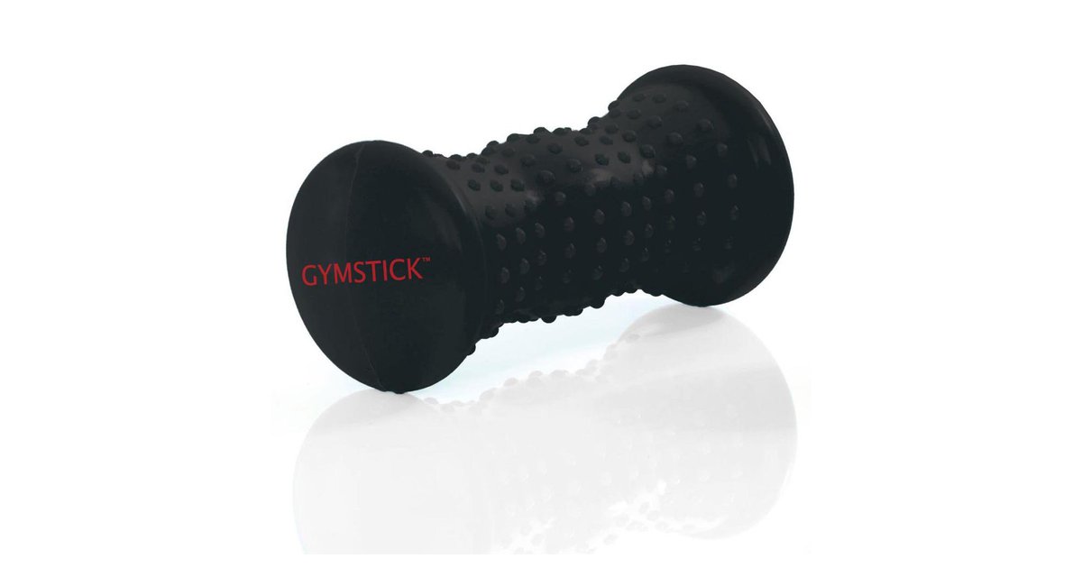Gymstick Hot Cold Roller Schwarz 8x19x8 cm