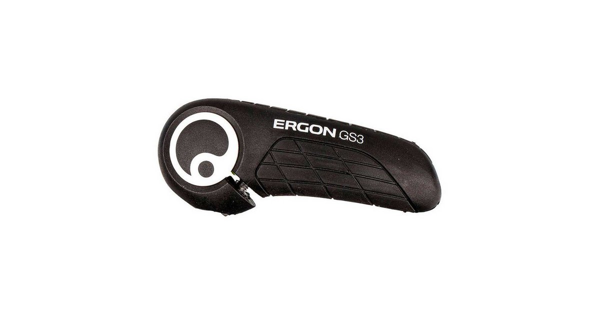 Ergon Gs3 Gfk Left Bar End Schwarz