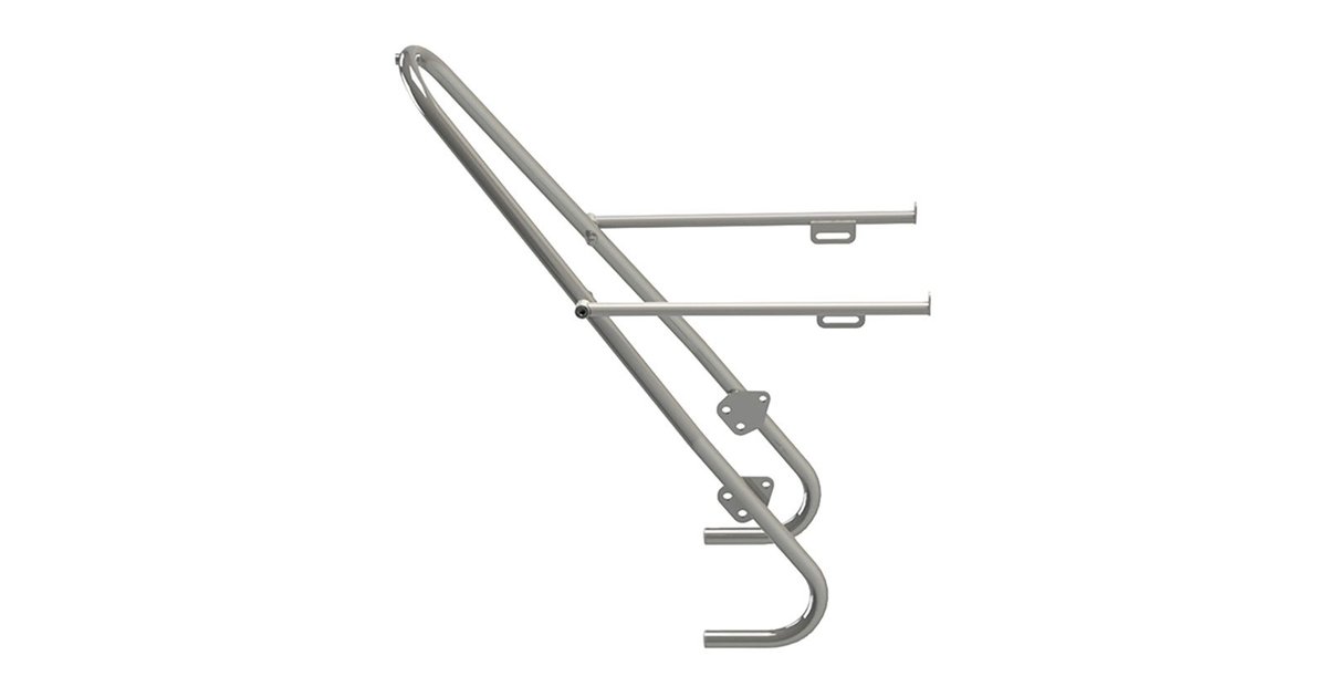 Tubus Tara Lowrider Stainless Steel Pannier Rack Silber 26-28