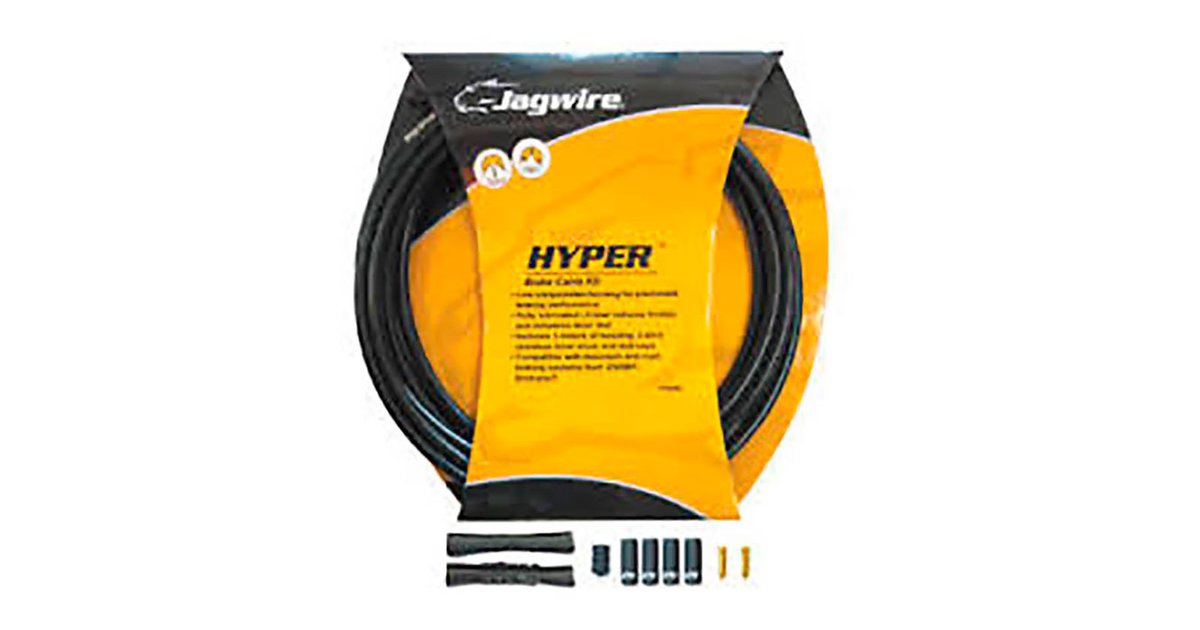 Jagwire Hyper Teflon Universal Kit Gear Cable Kit Schwarz