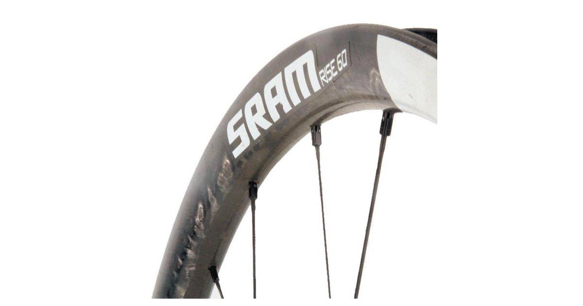 SRAM Rise 60 Mtb 26 One Wheel Complete Decal Kit Sticker Schwarz