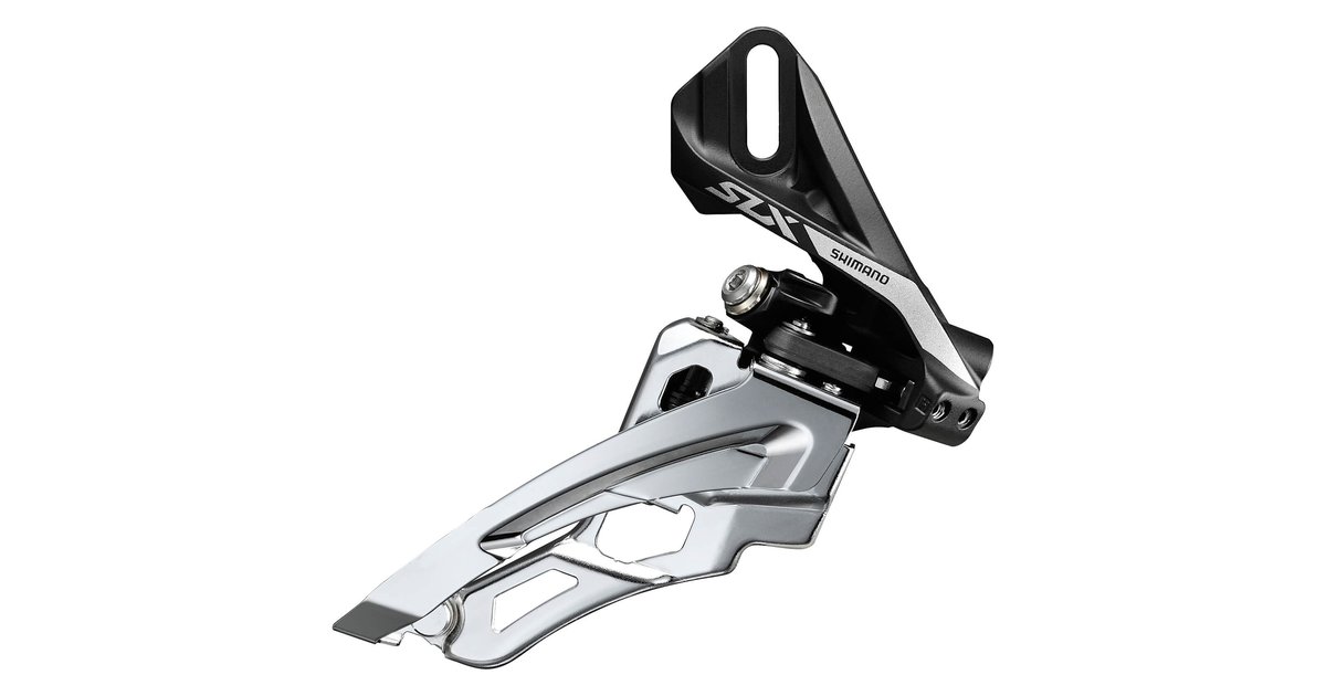 Shimano SLX M7000 Triple 10-Speed Front Derailleur - Side Swing - Front ...