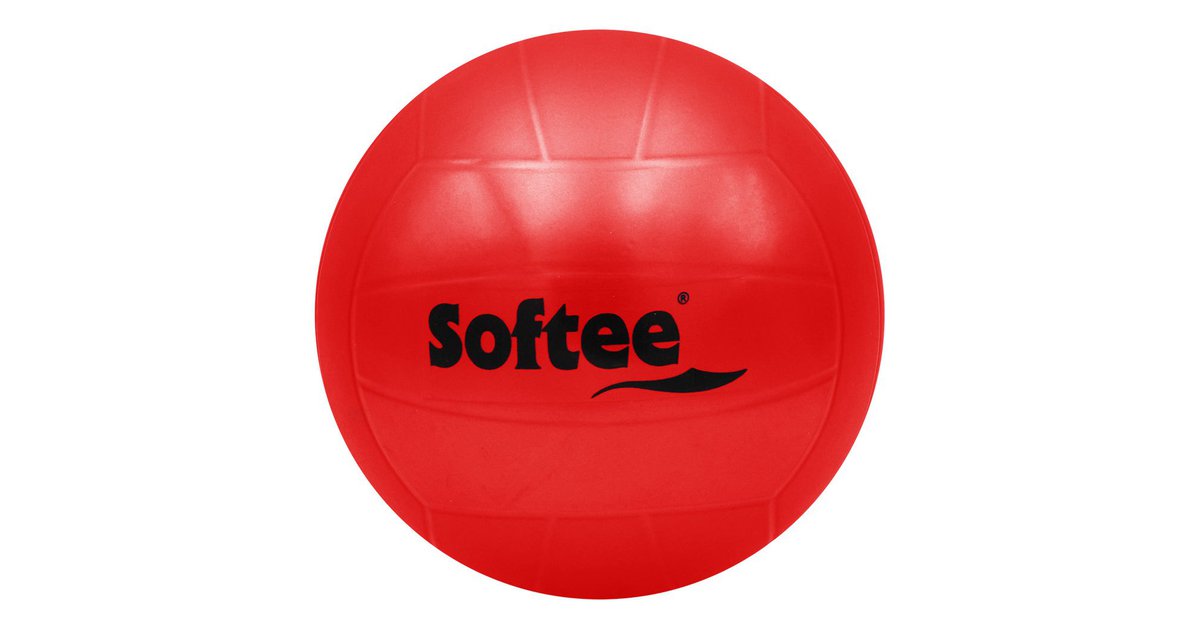 Softee Pvc Plain Water Filled Medicine Ball 2.5kg Rot 2.5 kg