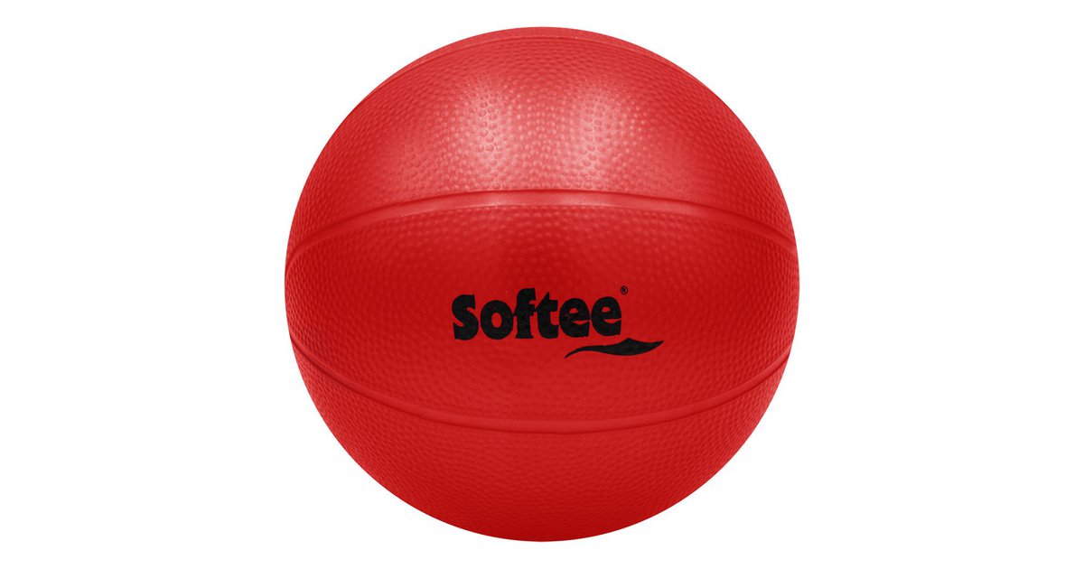 Softee Pvc Rough Water Filled Medicine Ball 1.5kg Rot 1.5 kg