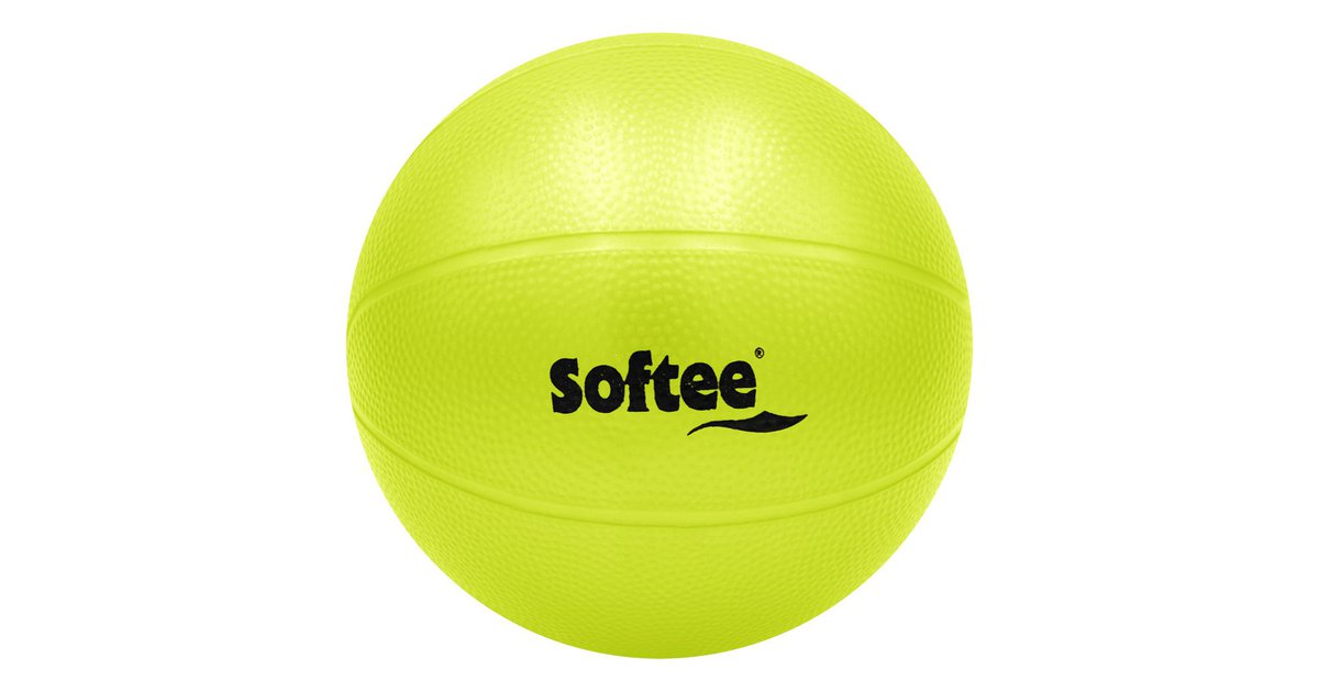 Softee Pvc Rough Water Filled Medicine Ball 1.5kg Gelb 1.5 kg