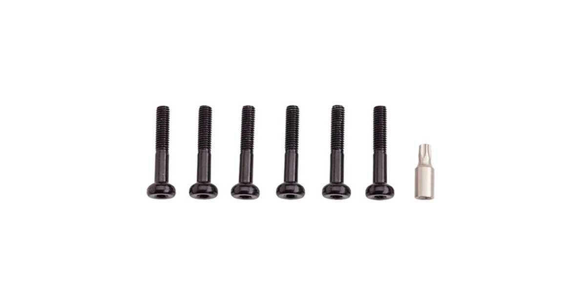 Truvativ Vuka Aluminium Riser Bolt Kit Schwarz 10 mm