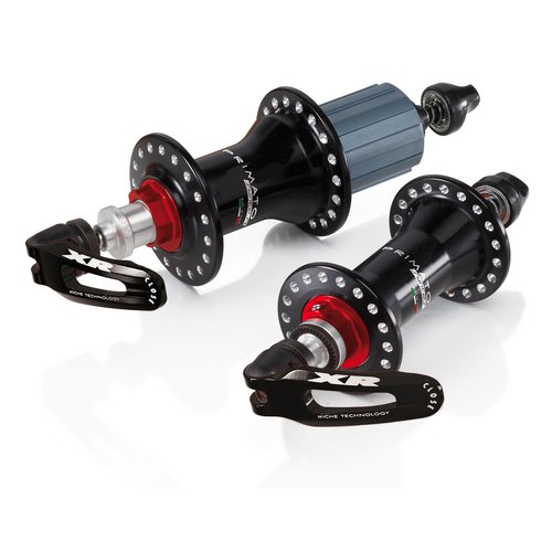 Miche Primato Syntesi Hubs Pair - 24/28 Hole - Shimano - Schwarz