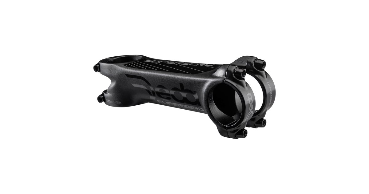 Deda Superzero Stem - 90mm - Polished on Black