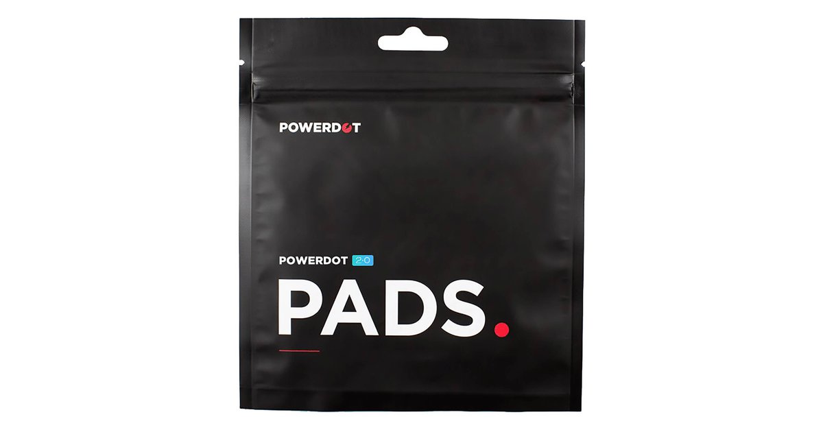 PowerDot Gen2 Replacement Electrode Pads - Schwarz