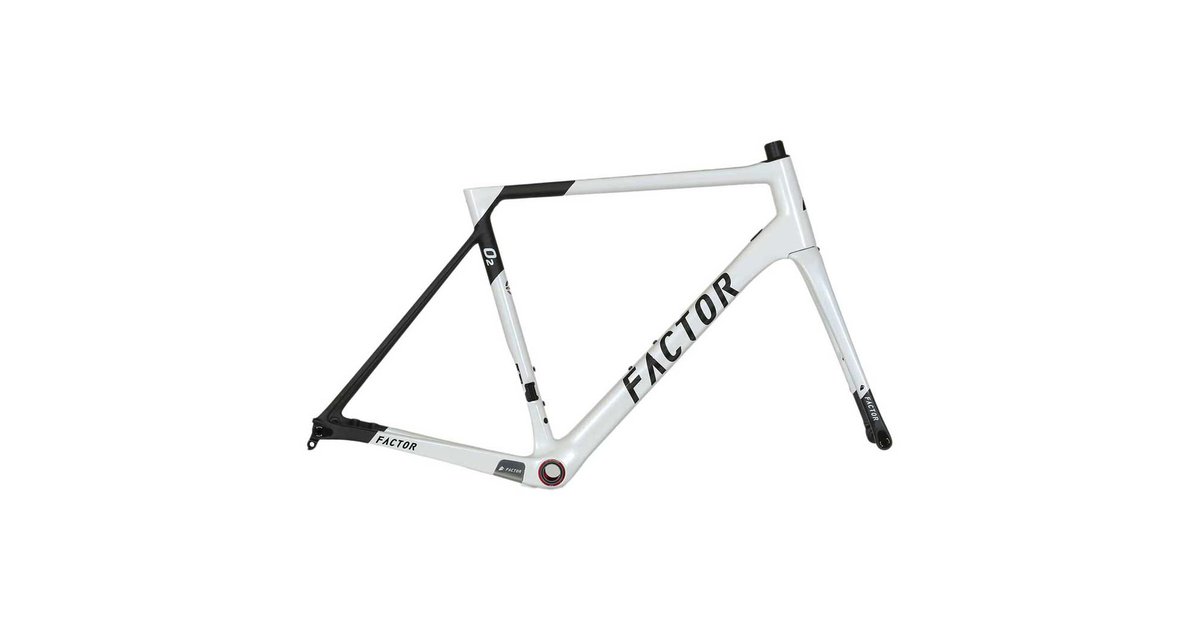 Factor O2 Disc Road Frame Weiß 52