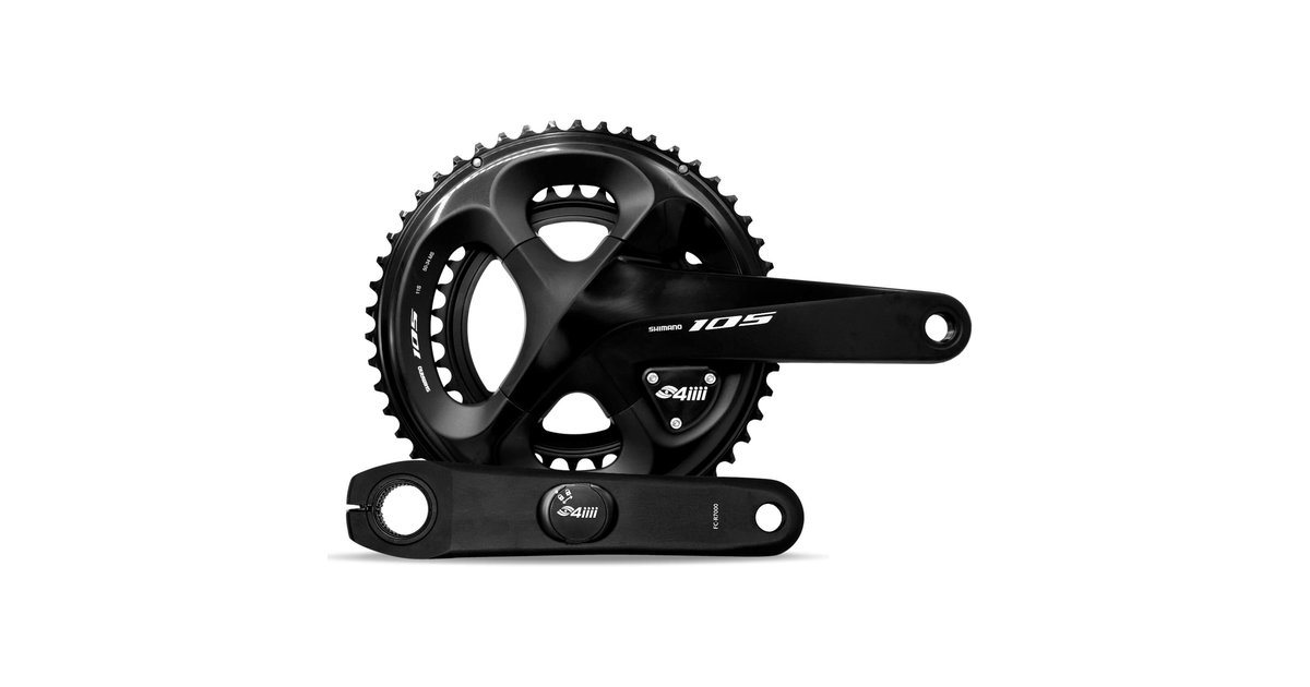 4iiii Precision Pro Dual Sided Power Meter - 105 R7000 - 175mm - 53-39T