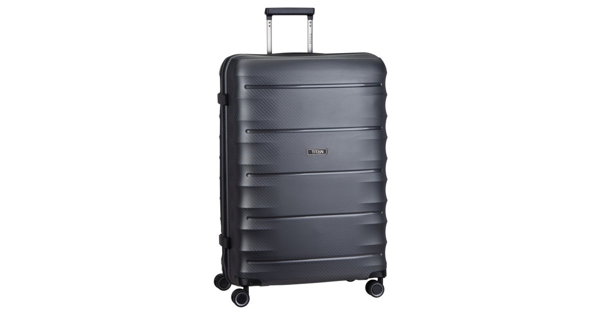 Titan Trolley + Koffer Highlight 4-Wheel Trolley L Anthracite (112 Liter)